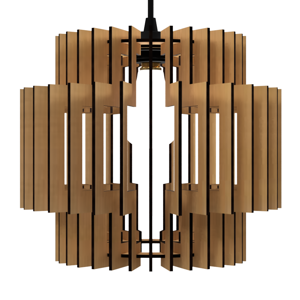 ceiling light lamp 3d print and laser cut files model 9 3D Print Model ...