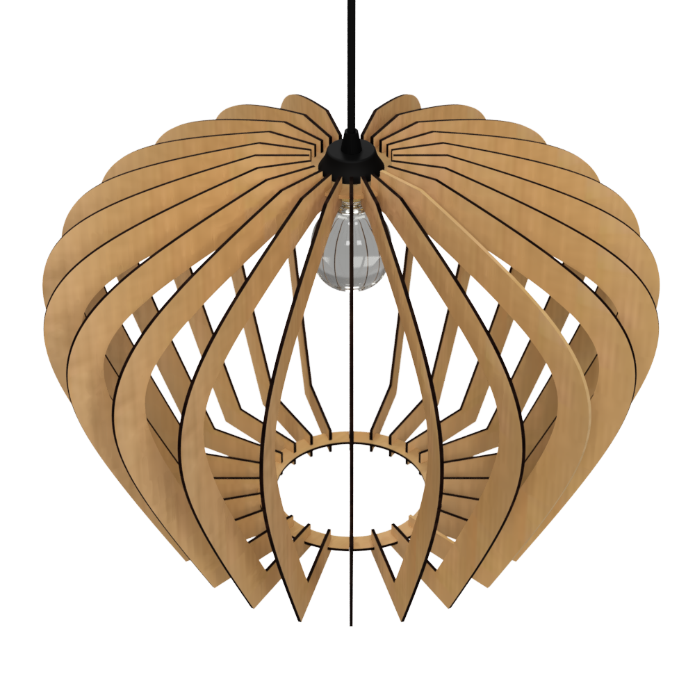 ceiling light lamp 3d print and laser cut files model 14 3D Print Model ...