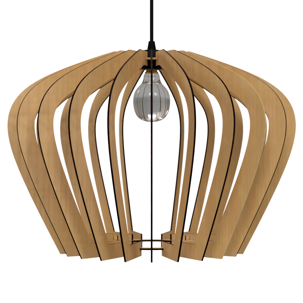 ceiling light lamp 3d print and laser cut files model 14 3D Print Model ...