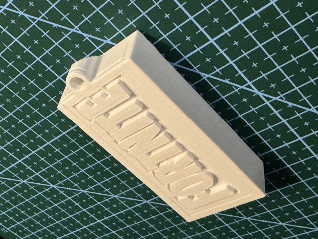 Fortnite box with sliding cover 3D Print Model in Keychains 3DExport