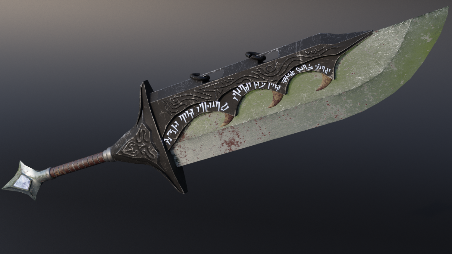 Two-handed sword 3D Models in Toys 3DExport