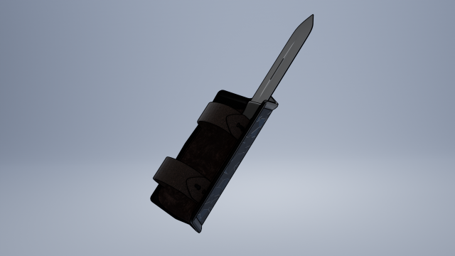 Hidden blade 3D Model in Armor 3DExport