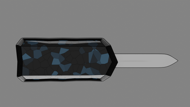 Hidden blade 3D Model in Armor 3DExport