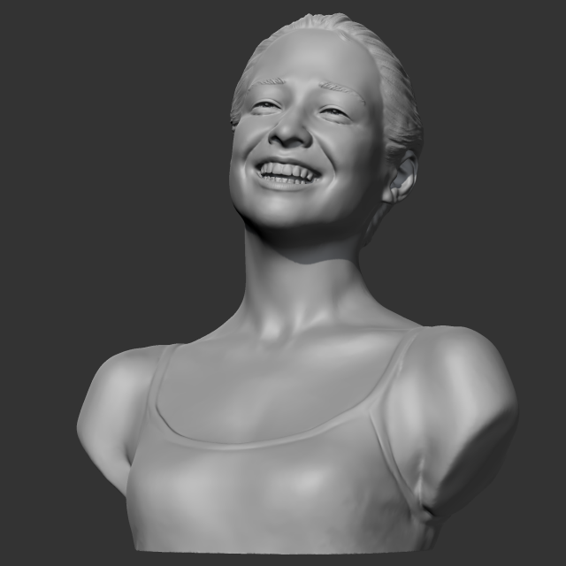 hd girl bust d 3d print model 3D Print Model in Woman 3DExport