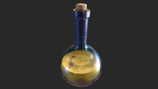 elixir 3D Model in Medicines 3DExport