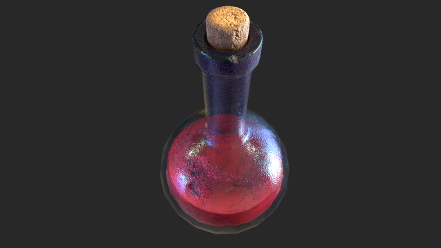 elixir 3D Model in Medicines 3DExport