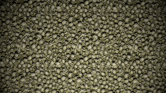 pile of bones with moss texture CG Textures in Bones 3DExport