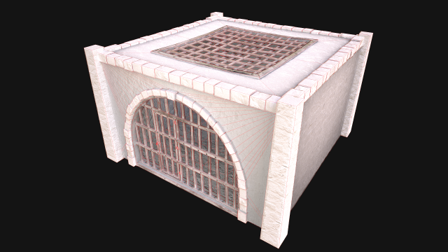 Medieval Dungeon Prison Set 3D Model in Buildings 3DExport