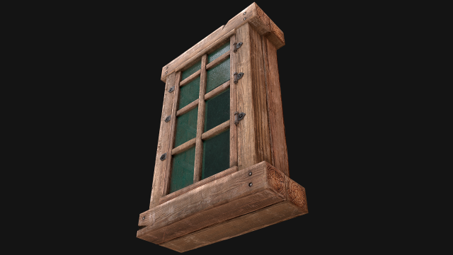Medieval Windows Set 3D Model in Miscellaneous 3DExport