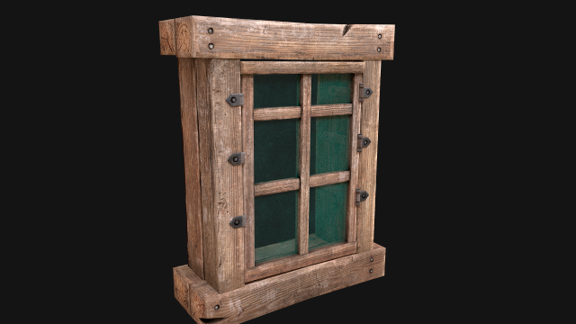 Medieval Windows Set 3D Model in Miscellaneous 3DExport