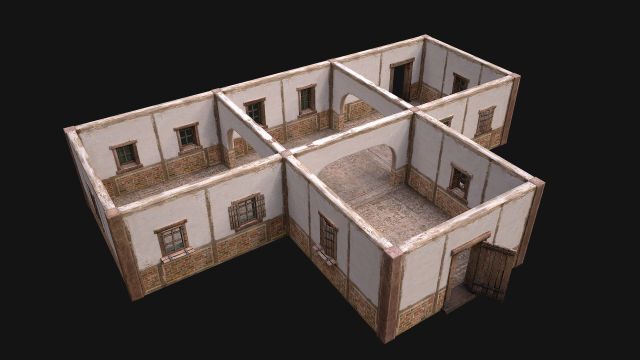 Medieval Buildings Set 3D Model in Buildings 3DExport