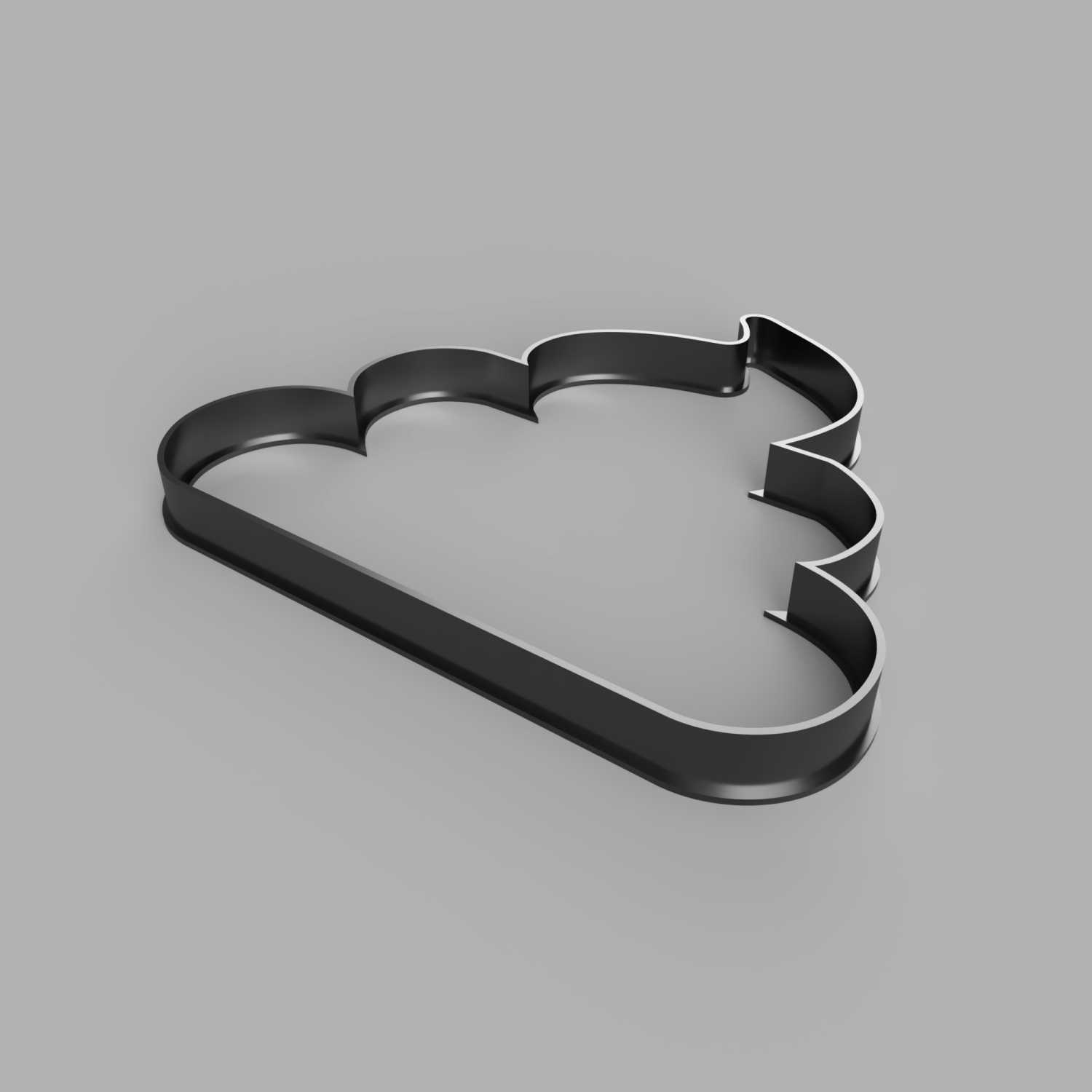 poop cutter cookie stl custom cookie cutter stl 3d print design 3d ...