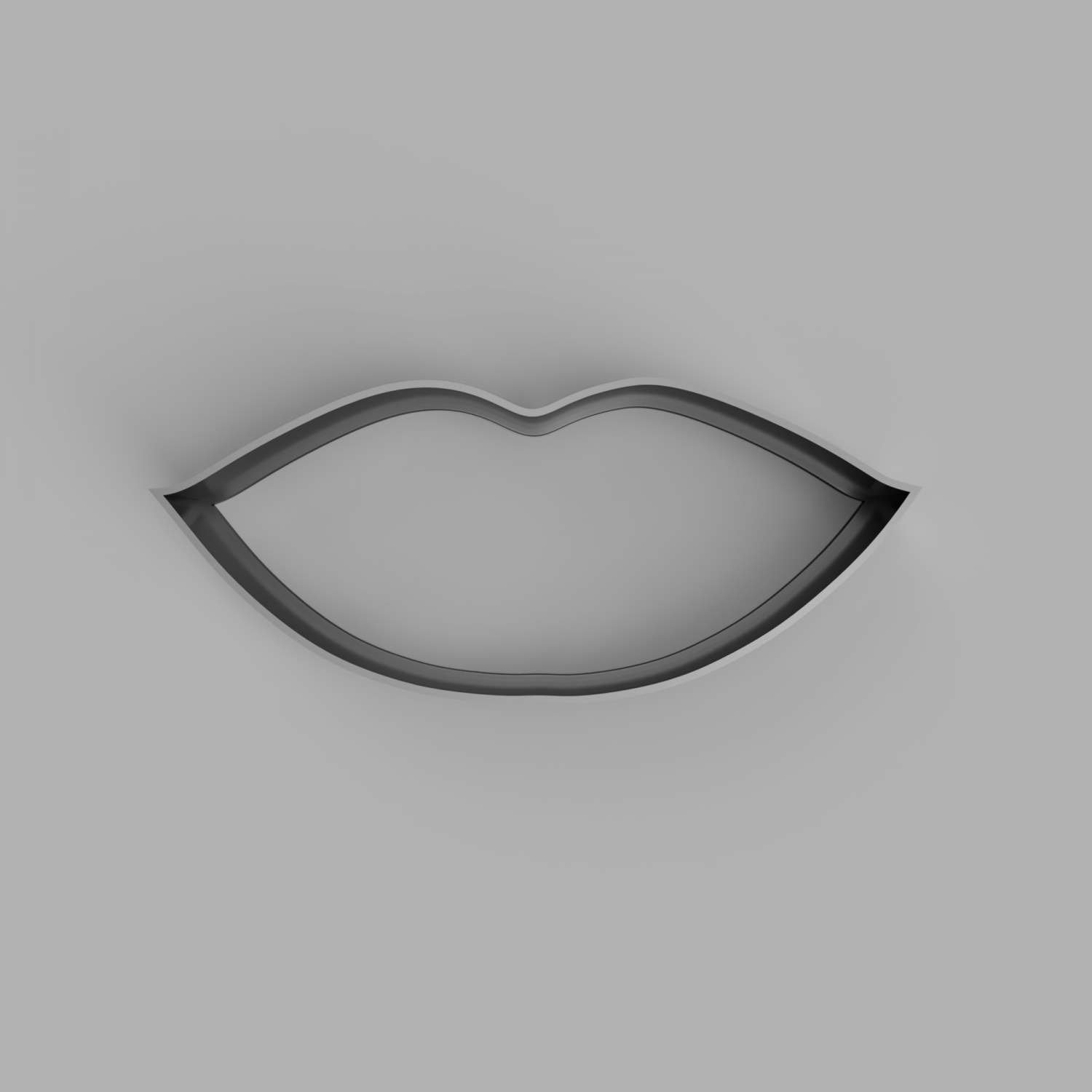 lips cutter cookie stl custom cookie cutter stl 3d print design 3d ...