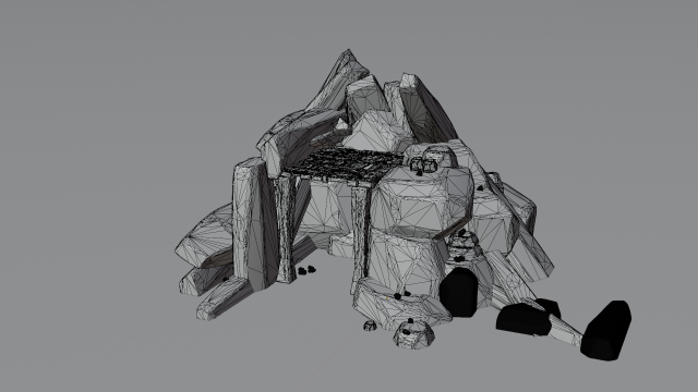 gold mine 3D Model in Miscellaneous 3DExport