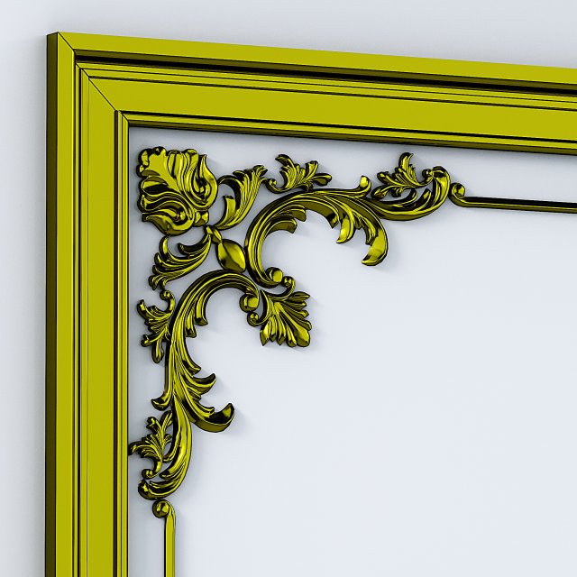 Wall molding 01 3D Model in Decoration 3DExport