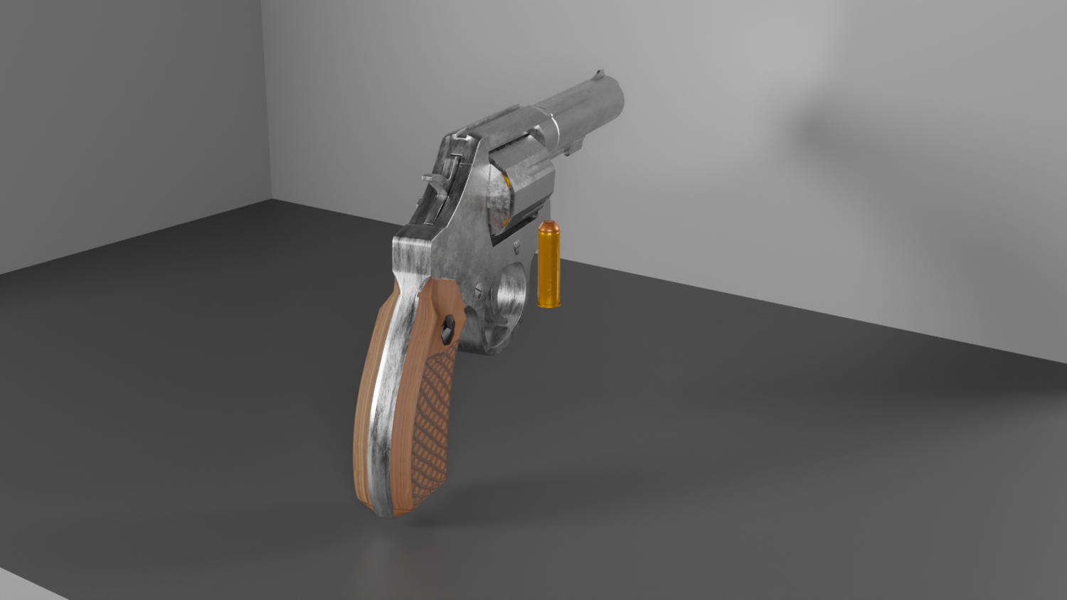 Smith Wesson Model 10 Revolver CAD in Pistol 3DExport