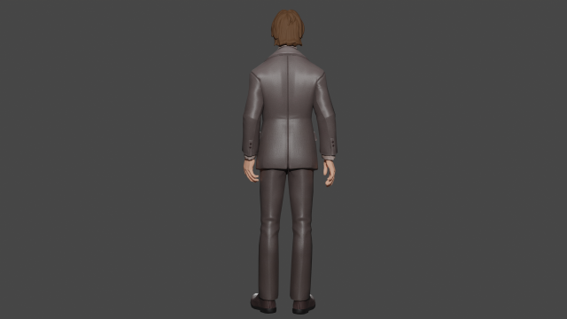 Rigged Official Man 3D Character 3D Model in Man 3DExport