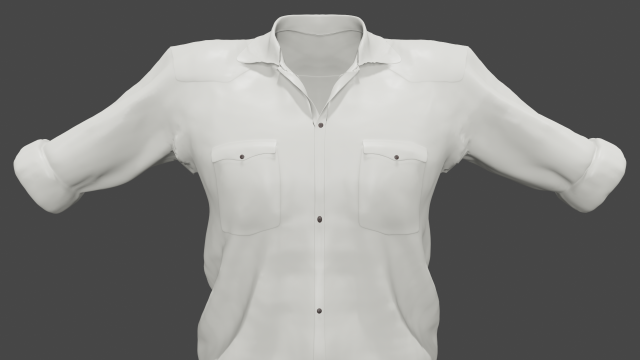 Realistic Human Cloth 3D 3D Model in Clothing 3DExport