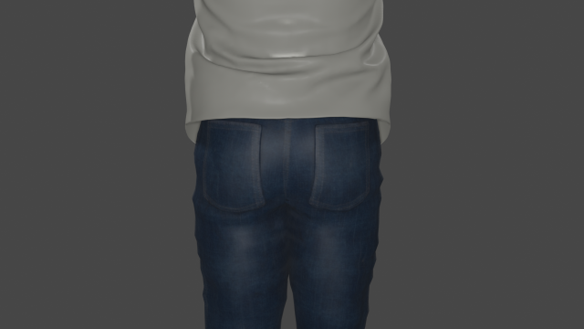 Realistic Human Cloth 3D 3D Model in Clothing 3DExport