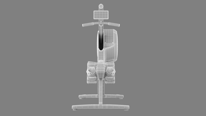 Technogym Skill Row 3D Model in Sports Equipment 3DExport