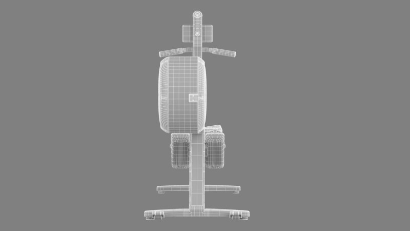 Technogym Skill Row 3D Model in Sports Equipment 3DExport