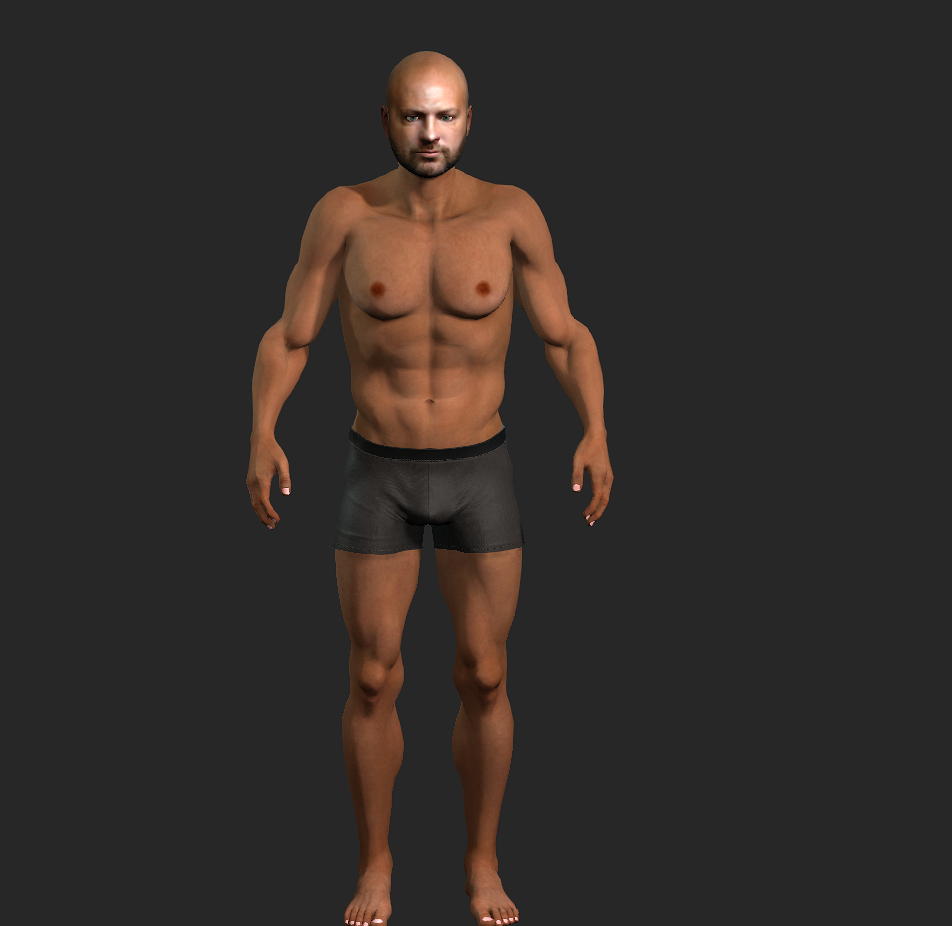 Male 3d Reference