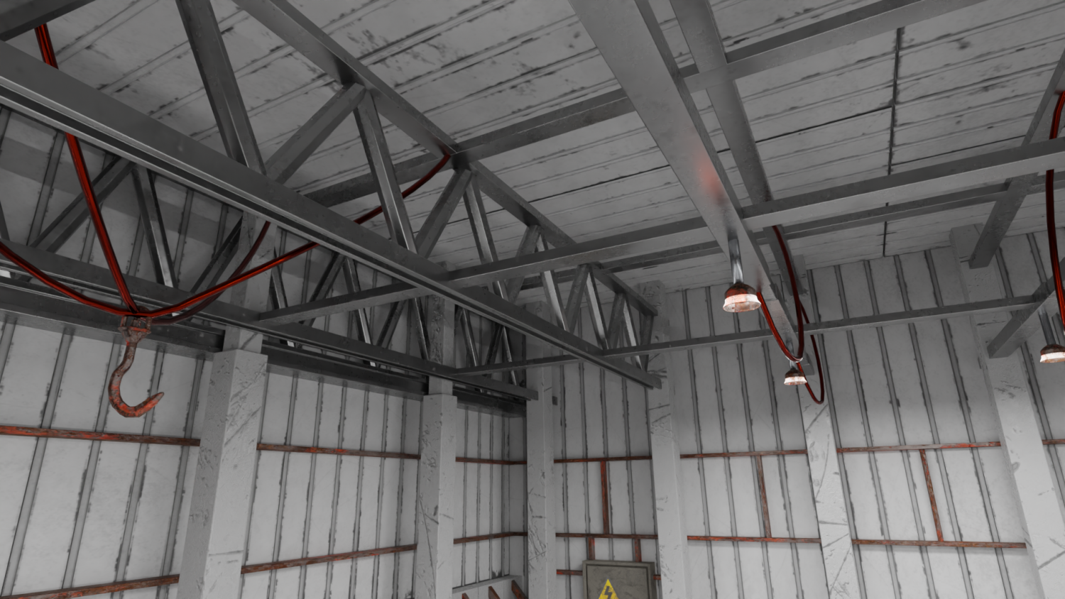 Warehouse interior Render scene 3D Models in Lobby 3DExport