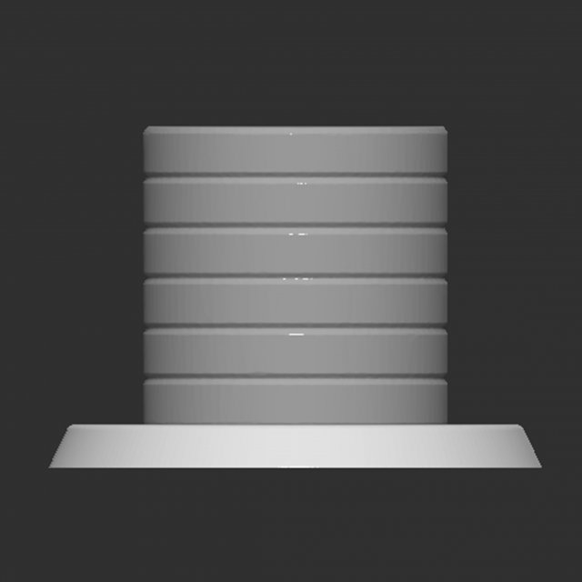 Stacked Mario Coins Based 3D Print Model in Figurines 3DExport