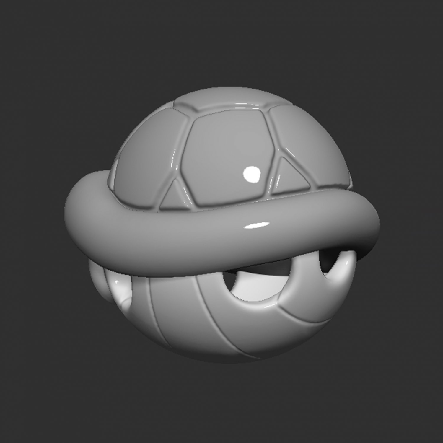 Mario Turtle Shell Drawing