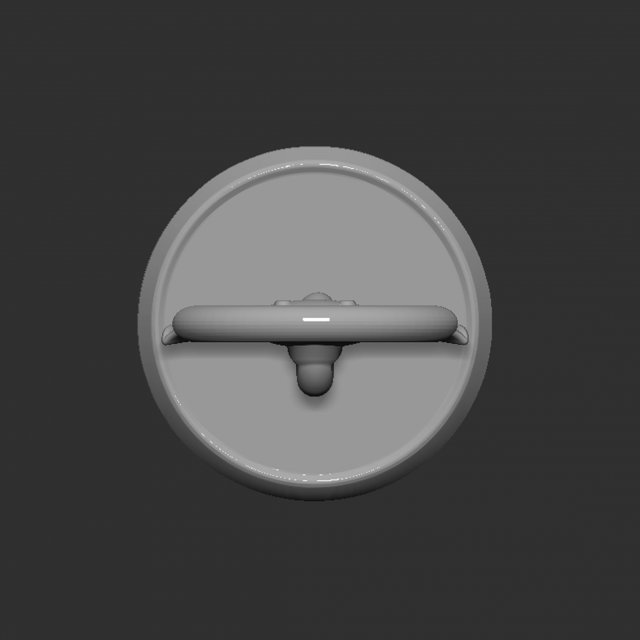 Mario Flower Based 3D Print Model in Figurines 3DExport