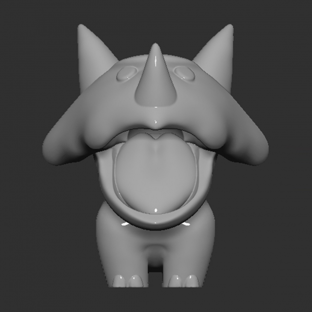 Reznor Open Mouth 3D Print Model in Figurines 3DExport