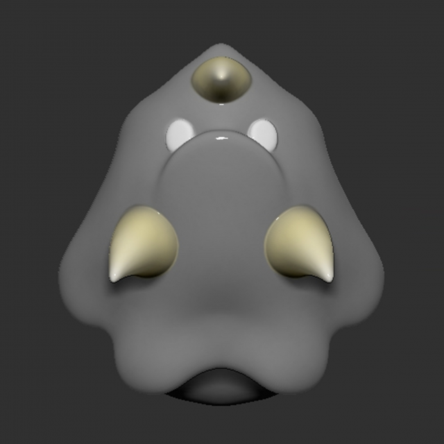 Reznor Open Mouth 3D Print Model in Figurines 3DExport