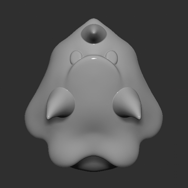 Reznor Open Mouth 3D Print Model in Figurines 3DExport