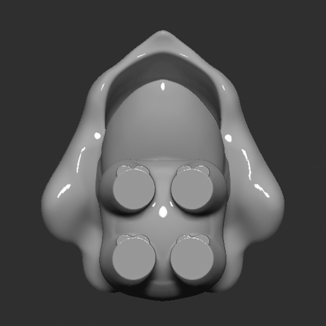 Reznor Open Mouth 3D Print Model in Figurines 3DExport