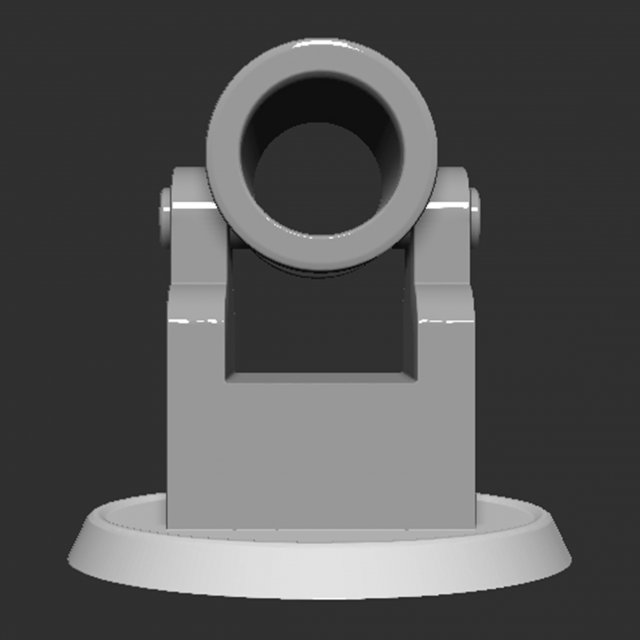 Blaster Bullet Mario Based 3D Print Model in Figurines 3DExport