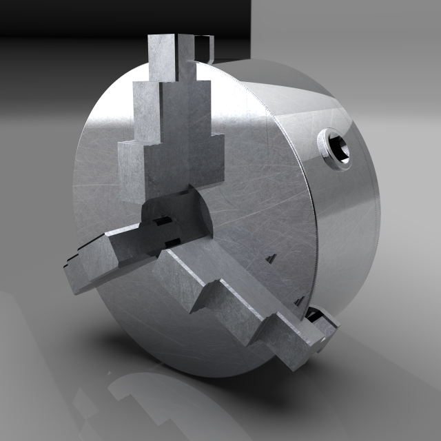 Spindle 3D Model in Machines 3DExport