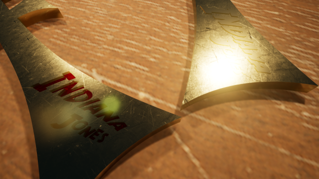 INDIANA JONES THE BROTHERHOOD OF THE CRUCIFORM SWORD 3D Print Model in ...