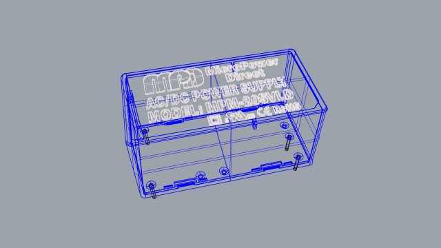 AC-DC power supply 3D Model in Other 3DExport