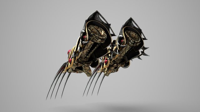 Ancient equipment claw 3D Model in Melee 3DExport