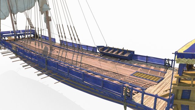 Ancient ships carrying sailing ships 3D Model in Sailboat 3DExport