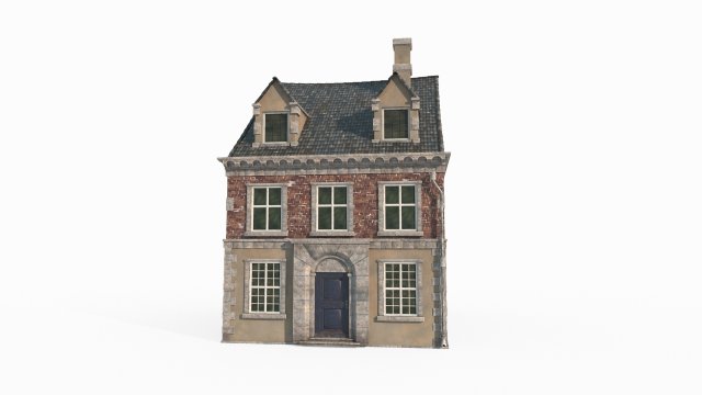 Medieval House Architecture 3D Model in Buildings 3DExport