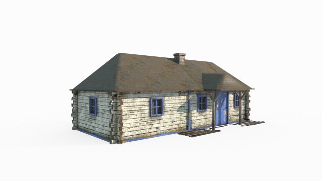 Modern Architecture Cabin 3D Model in Buildings 3DExport