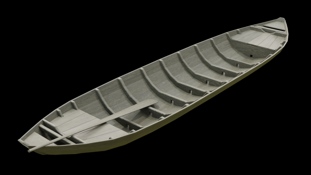 WOODEN BOAT 3D Model in Boats 3DExport