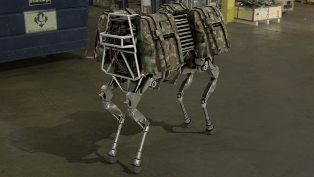 Boston Dynamics Robots Collection 3D Model in Robot 3DExport