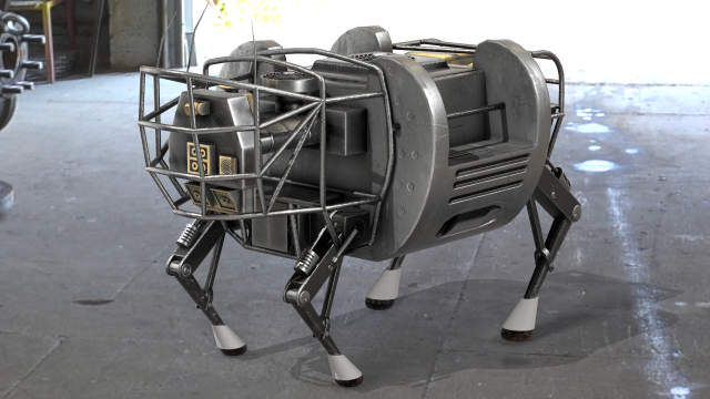 Boston Dynamics Robots Collection 3D Model in Robot 3DExport