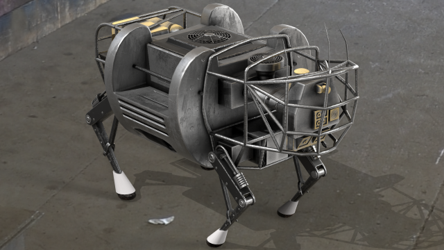 Boston Dynamics Robots Collection 3D Model in Robot 3DExport