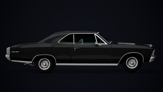 Chevrolet Impala SS 427 3D Model in Old Cars 3DExport