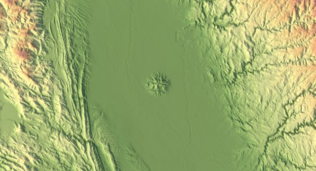 California State Terrain 3D Map 3D Model in Landscapes 3DExport