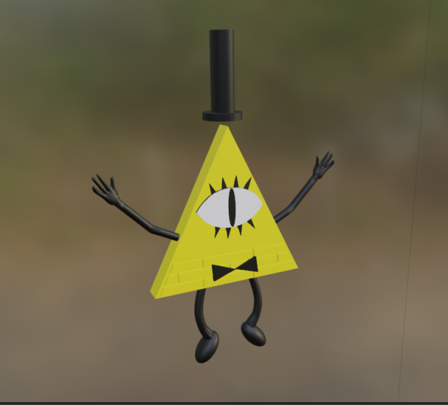 Bill chipper 3D Model in Cartoon 3DExport