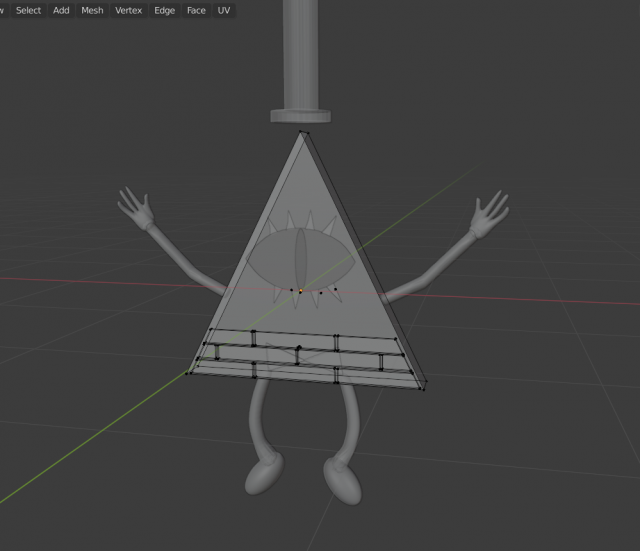 Bill chipper 3D Model in Cartoon 3DExport